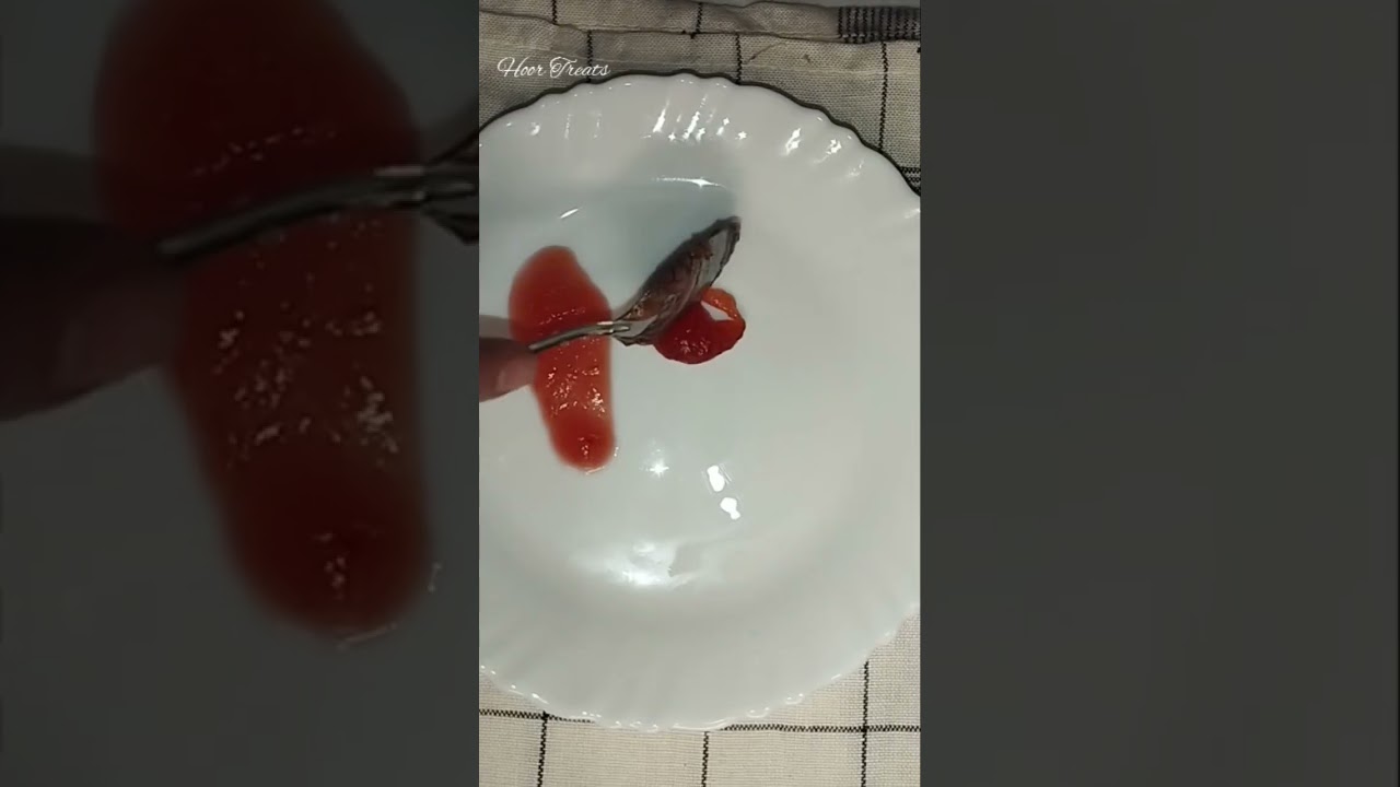 Perfect Texture Of Jam ! Plate Test #shorts #shortstrending #shortvideo