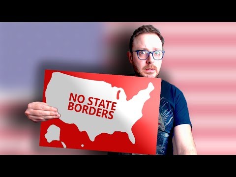 Finding the Fifty States on a Borderless Map of America