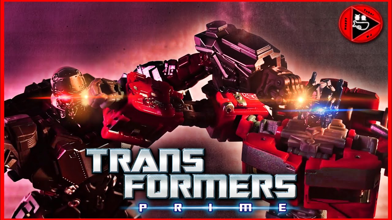 Optimus Prime Vs Megatron - Transformers Prime | StopMotion