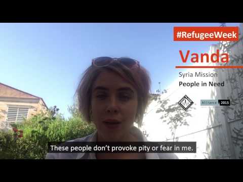 What does the word refugee mean to you?