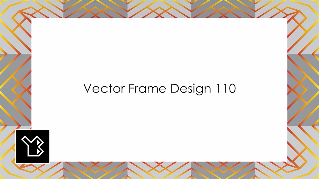 Vector Frame Designs created in Adobe Illustrator - video 8