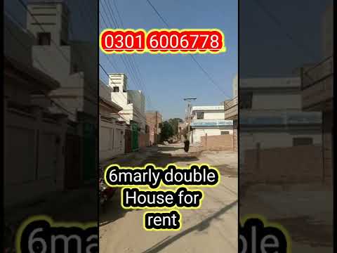 wblock 6marly double story house for rent