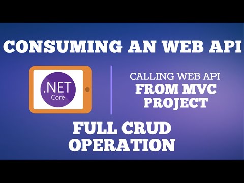 Learn Full CRUD using Consuming API Calling Web API from MVC ASP NET Core - Mind Luster