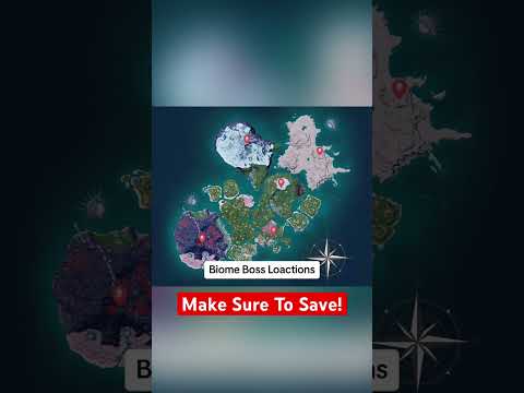 Palworld Location Guide: Biome Bosses, Skill Trees, Eggs, Alpha Bosses and Dungeons! #palworld