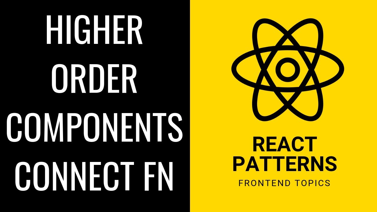 React HOC connect function - Frontend Topics