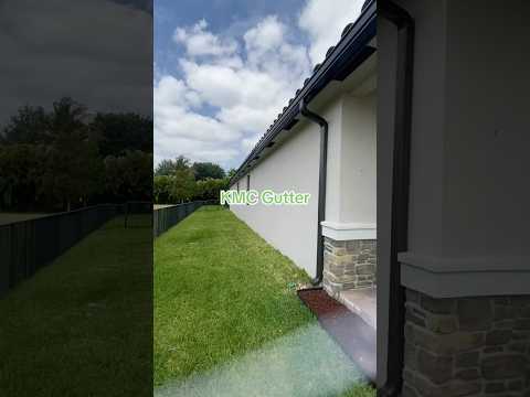 New Seamless gutter installation! Free estimates #gutters