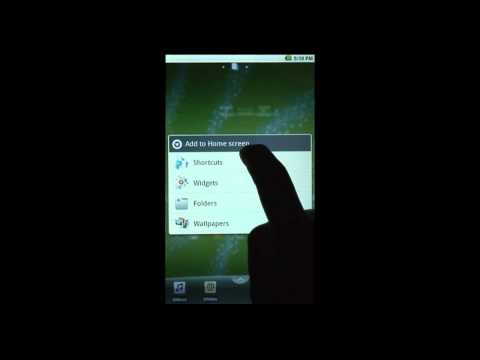 Creative ZiiO 7" Android Tablet - 6-panel homescreen navigation
