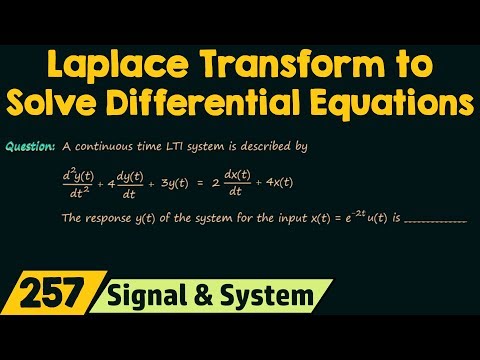 Laplace Transform to Solve Differential Equations Video Lecture - Crash Course for GATE ECE ...