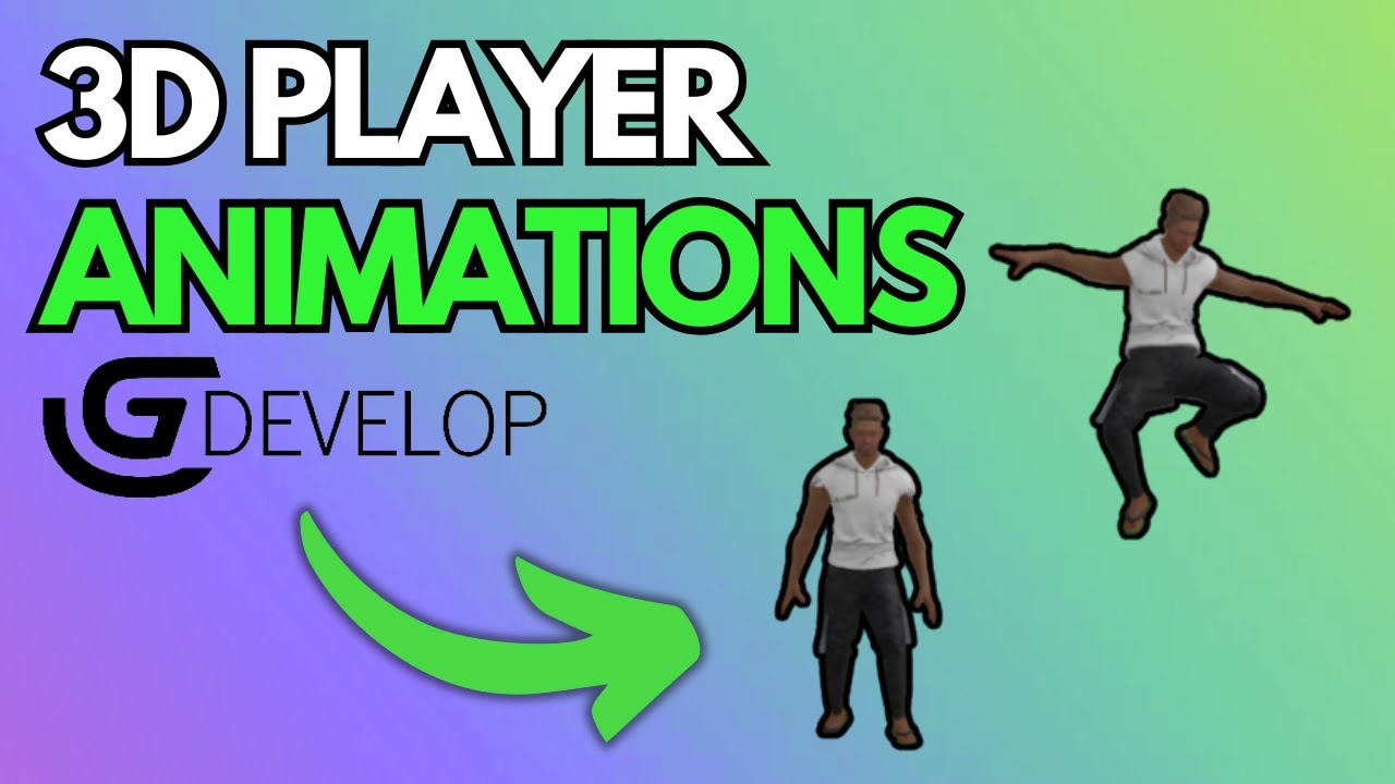 How to Make 3D Player Animations in GDevelop!!