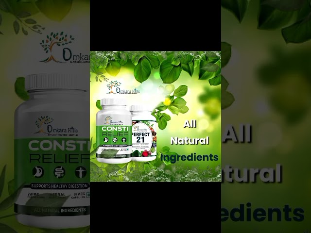 Consti Relief Capsules - Herbal Constipation Capsule Manufacturer from ...
