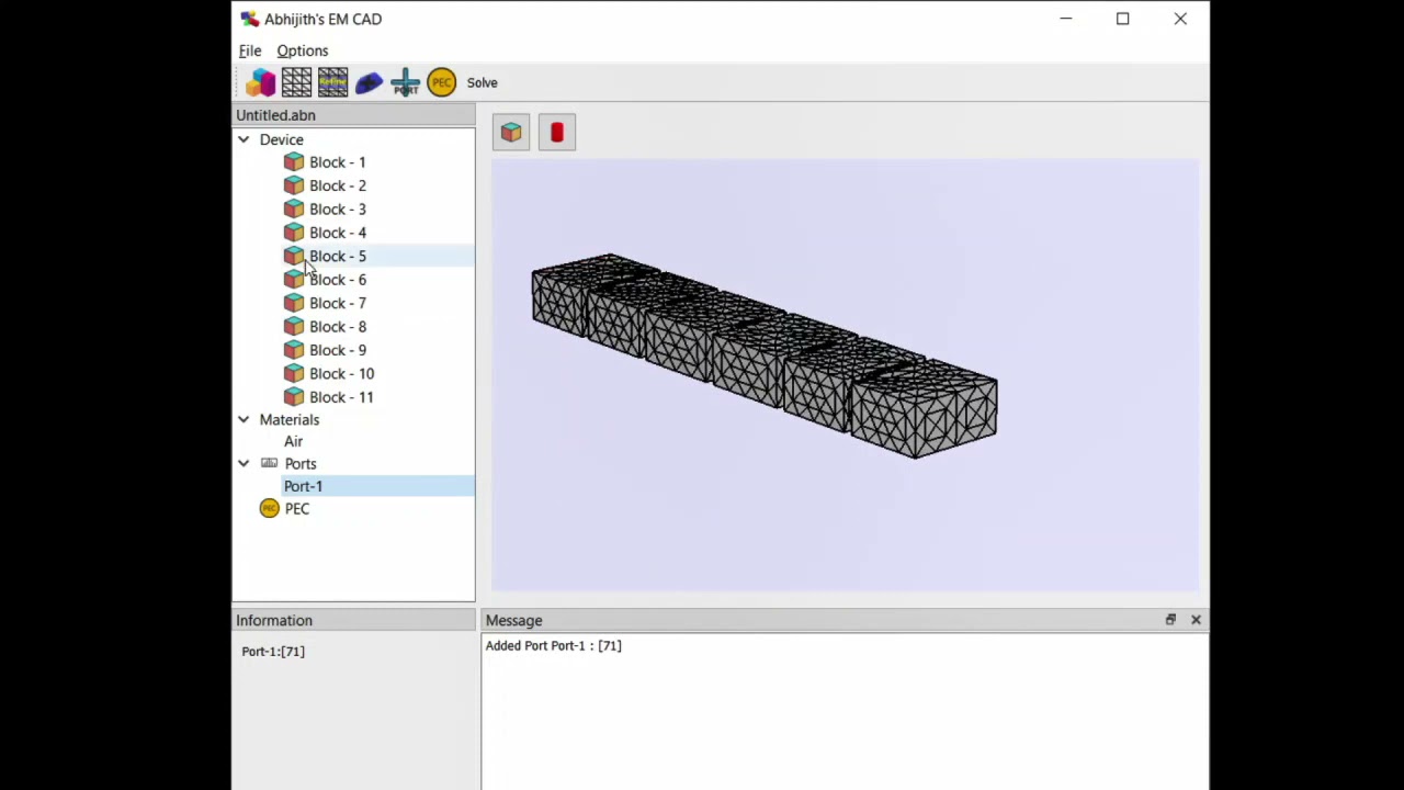 Fullwave EM Simulation Tool Using Python - Demo