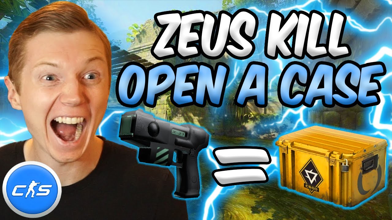Zeus Kill = Open a Case in CS2