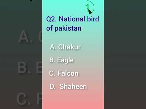 General knowledge mcqs for PPSC | FPSC | NTS national things of pakistan