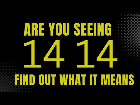 What Does Angel Number 14 Mean?