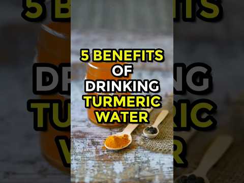 5 Benefits of Drinking Turmeric Water #turmericwater #turmeric #ytshorts #ytshortsindia