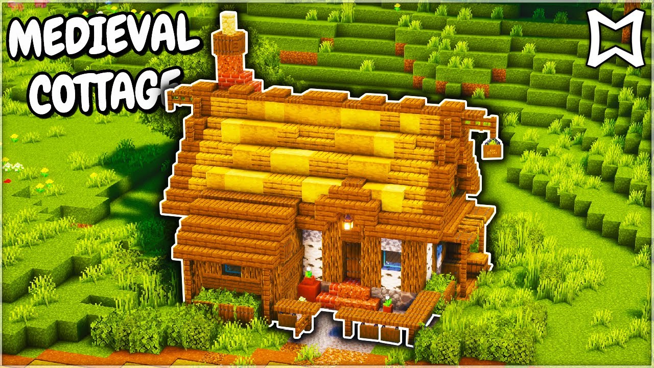 Minecraft: How To Build A Simple Oak Survival House | Starter House ...