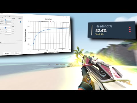 These Raw Accel Settings Gave Me a 42.4% HS Ratio