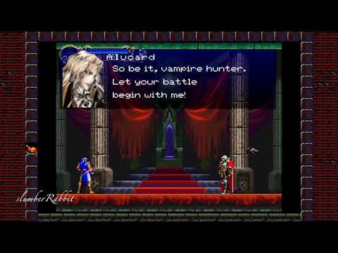 Castlevania Symphony of the Night Cutscenes Movie [Japanese Dub]