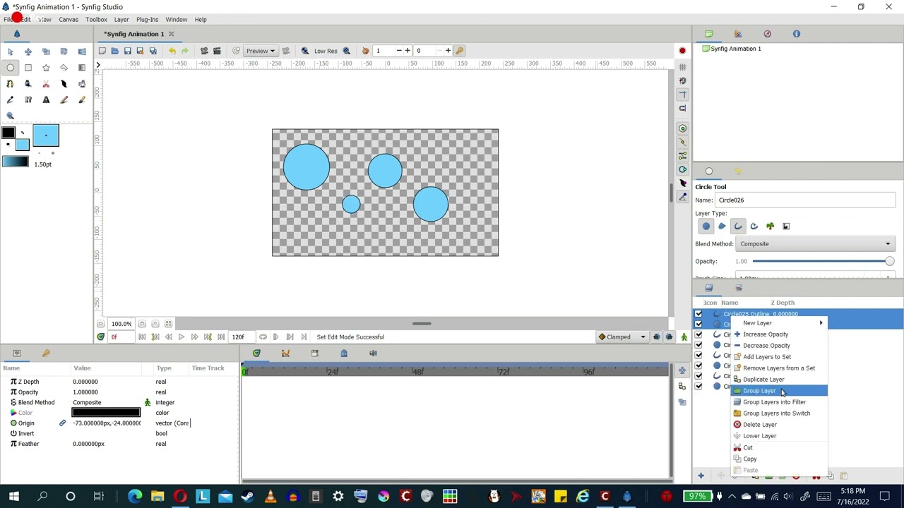 Emptying Groups sometimes closes Synfig - Debugging - Synfig Forums