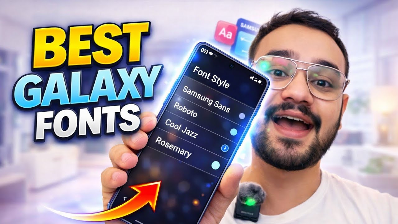 “My Samsung Galaxy Font Setup (Clean & Stylish)”