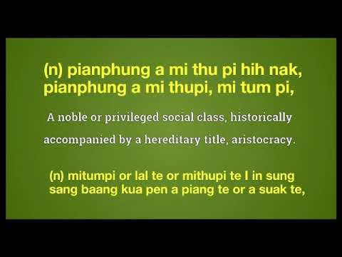 Nobility meaning in English Ngawn