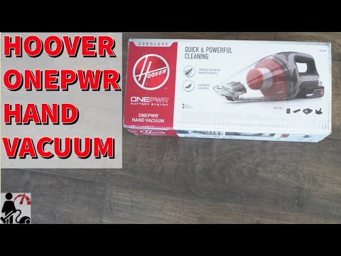 Hoover ONEPWR Handheld Cordless Vacuum Cleaner Review & Unboxing