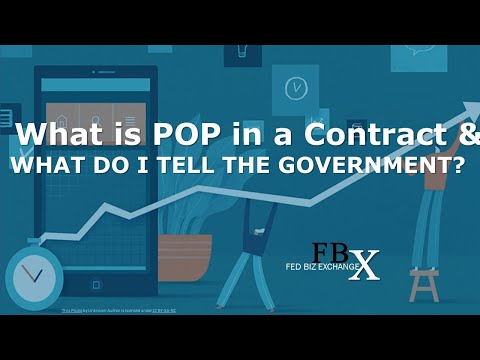 AskMichelleB What Is POP | What Does Place of Performance Mean in a Contract?