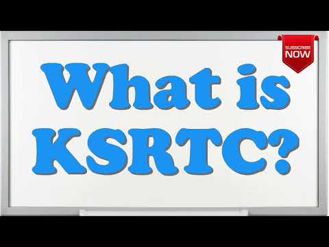 What is the full form of KSRTC?