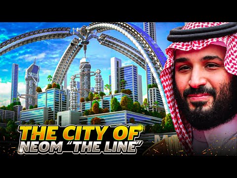 The new city of Neom: The Line, Saudi Arabia mega project.