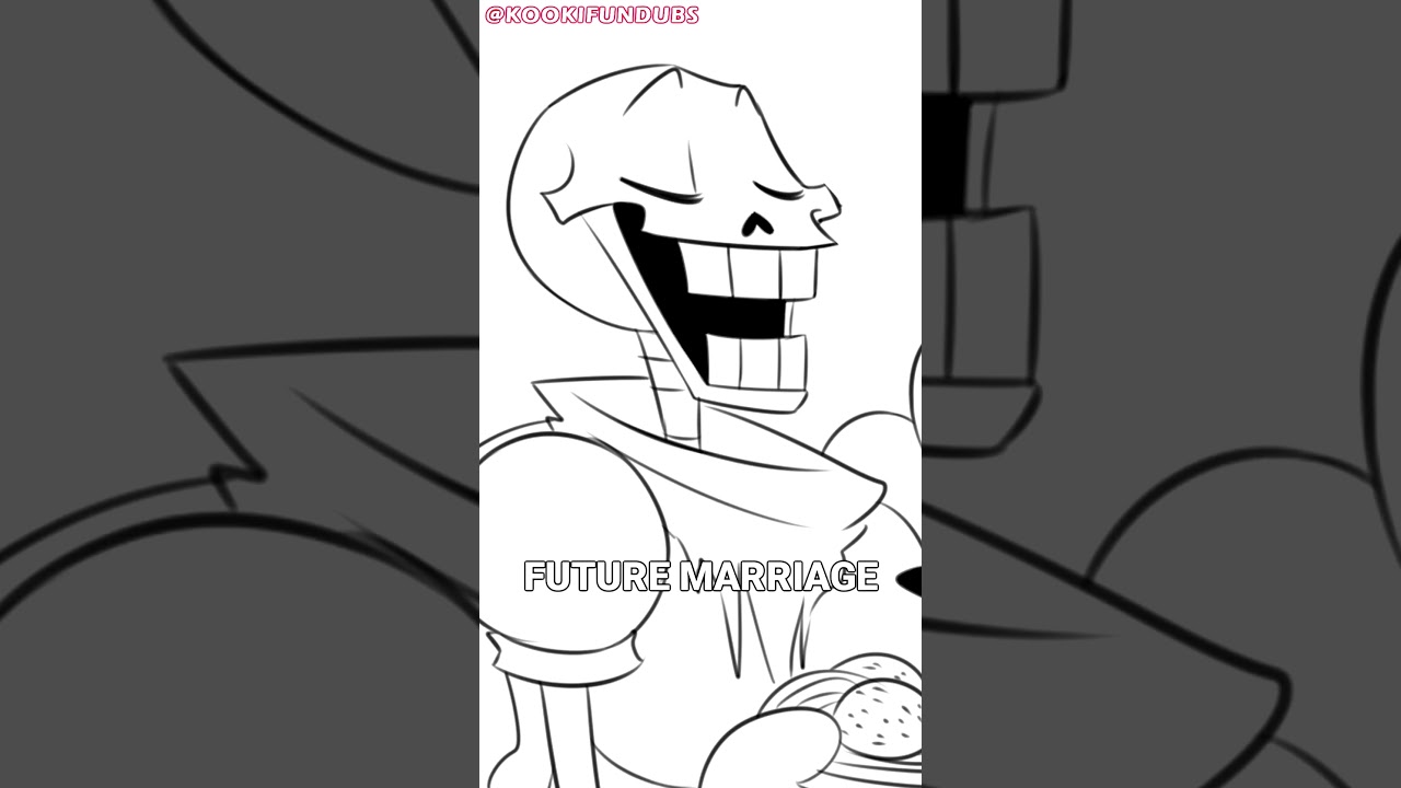 MARRIAGE?! #undertale #comics #voice #funny