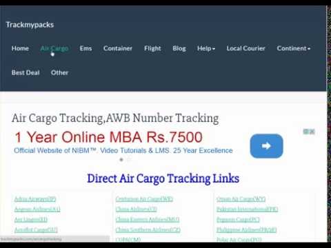UPS Cargo Tracking,UPS Air Cargo Tracking Status