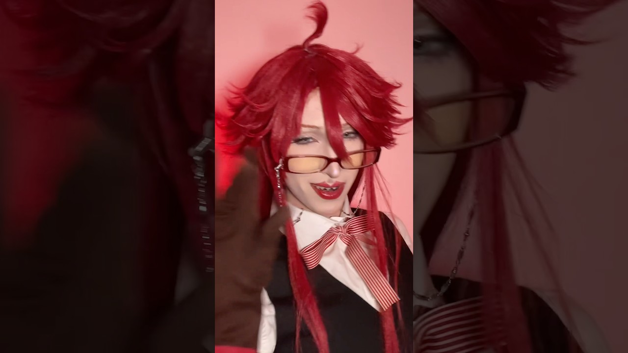 grell is finally here! #blackbutler #cosplay #anime #animecosplay #grellsutcliff