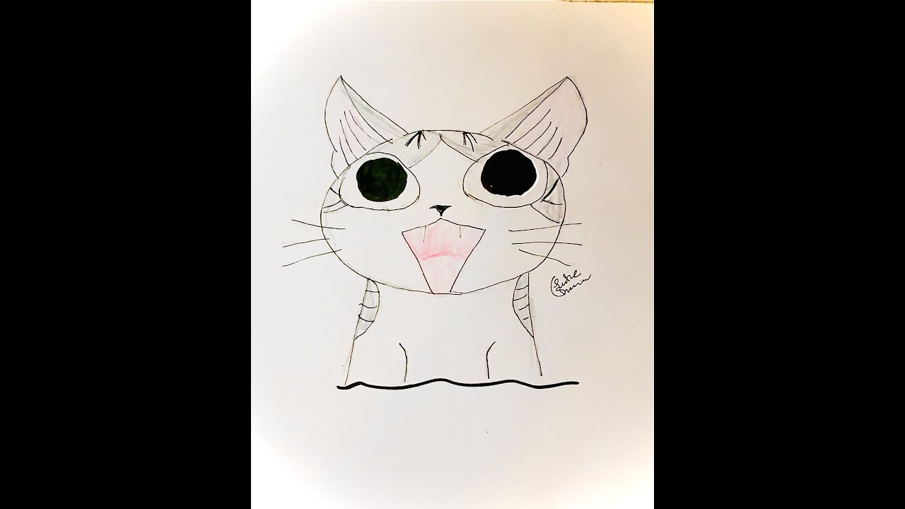 Manga cat tutorial! (*aka chi's sweet home*)