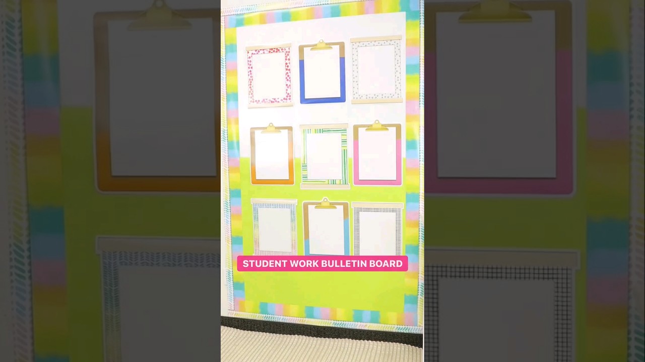 NEW Classroom Display Bulletin Board Set 💗