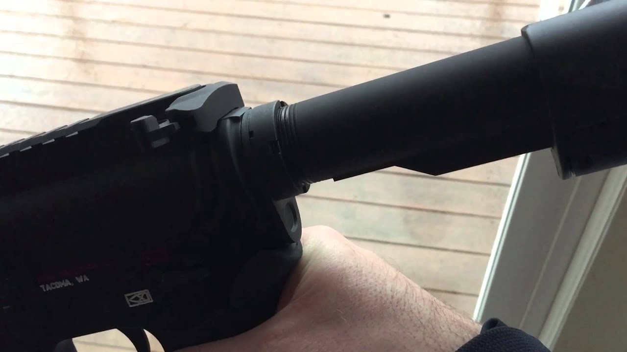 AR 15 Buffer Noise 1