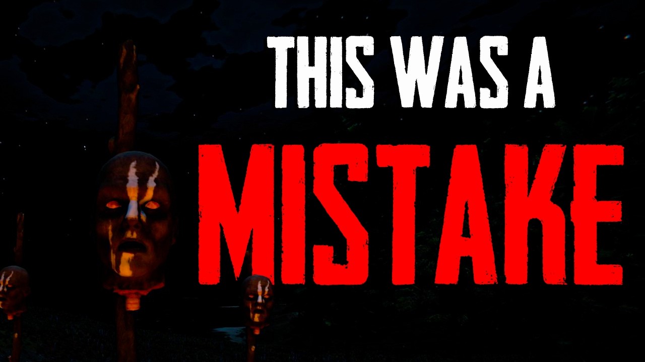 The Forest but for every hit I take a shot