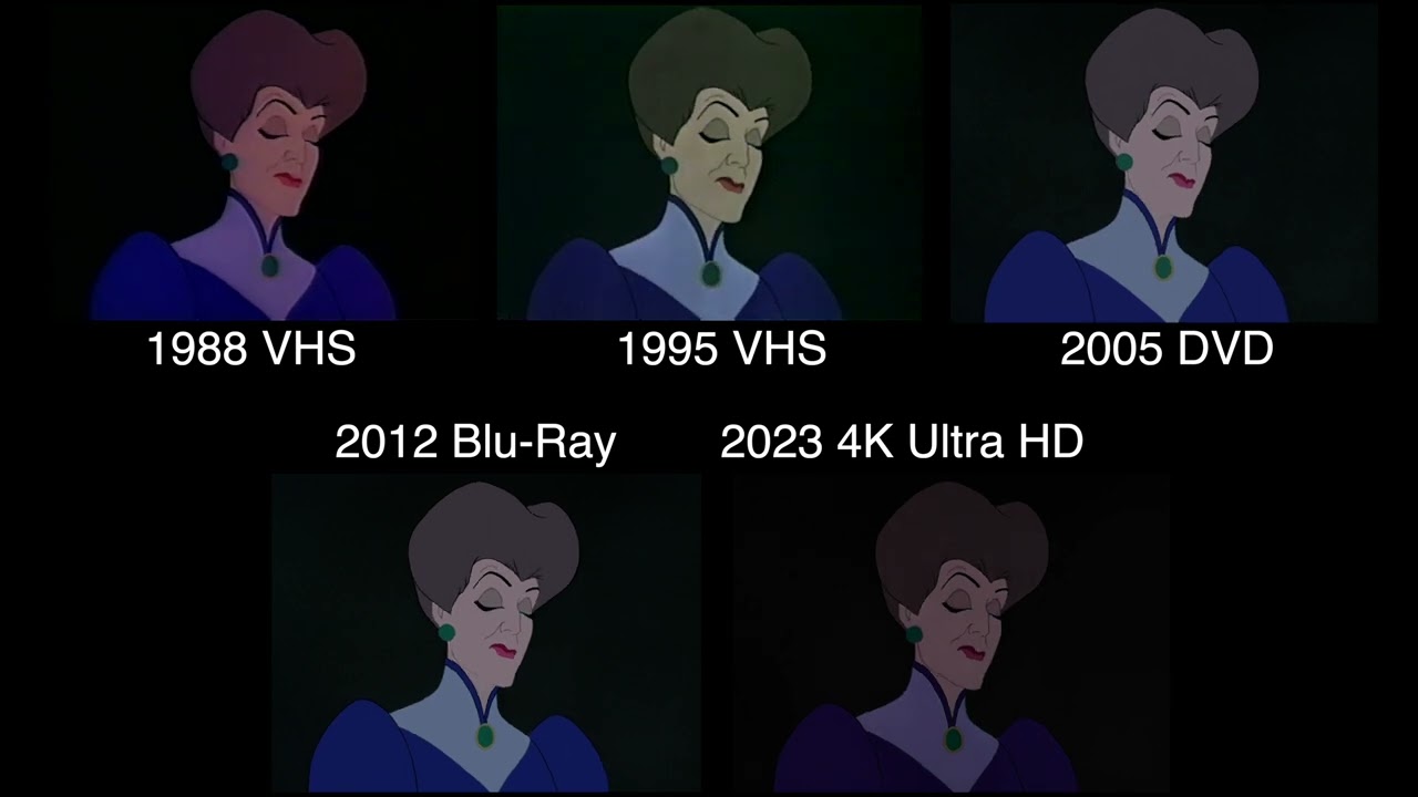 Cinderella (1950) Comparison