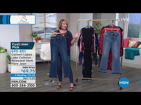 Colleen Lopez Lake Calhoun ReleasedHem Flare Jean