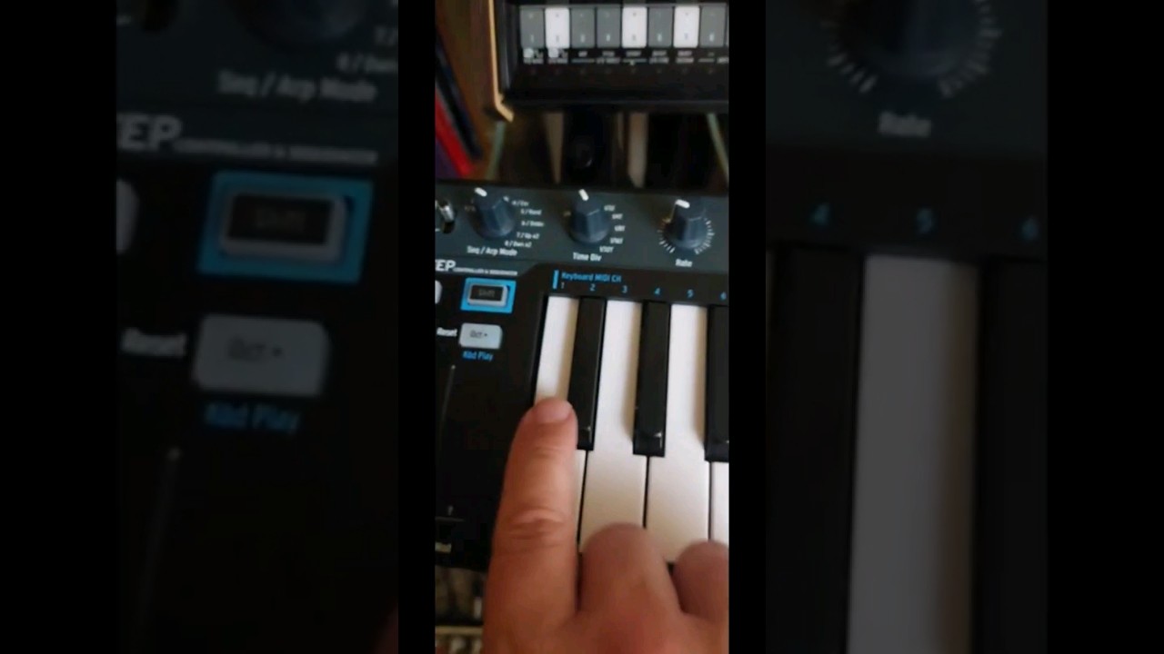 How to change MIDI channels on the Arturia Keystep