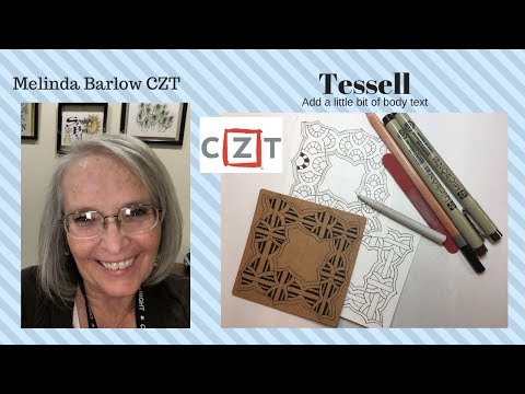 Tangle  Art Lesson Tessell Tangle Pattern #371