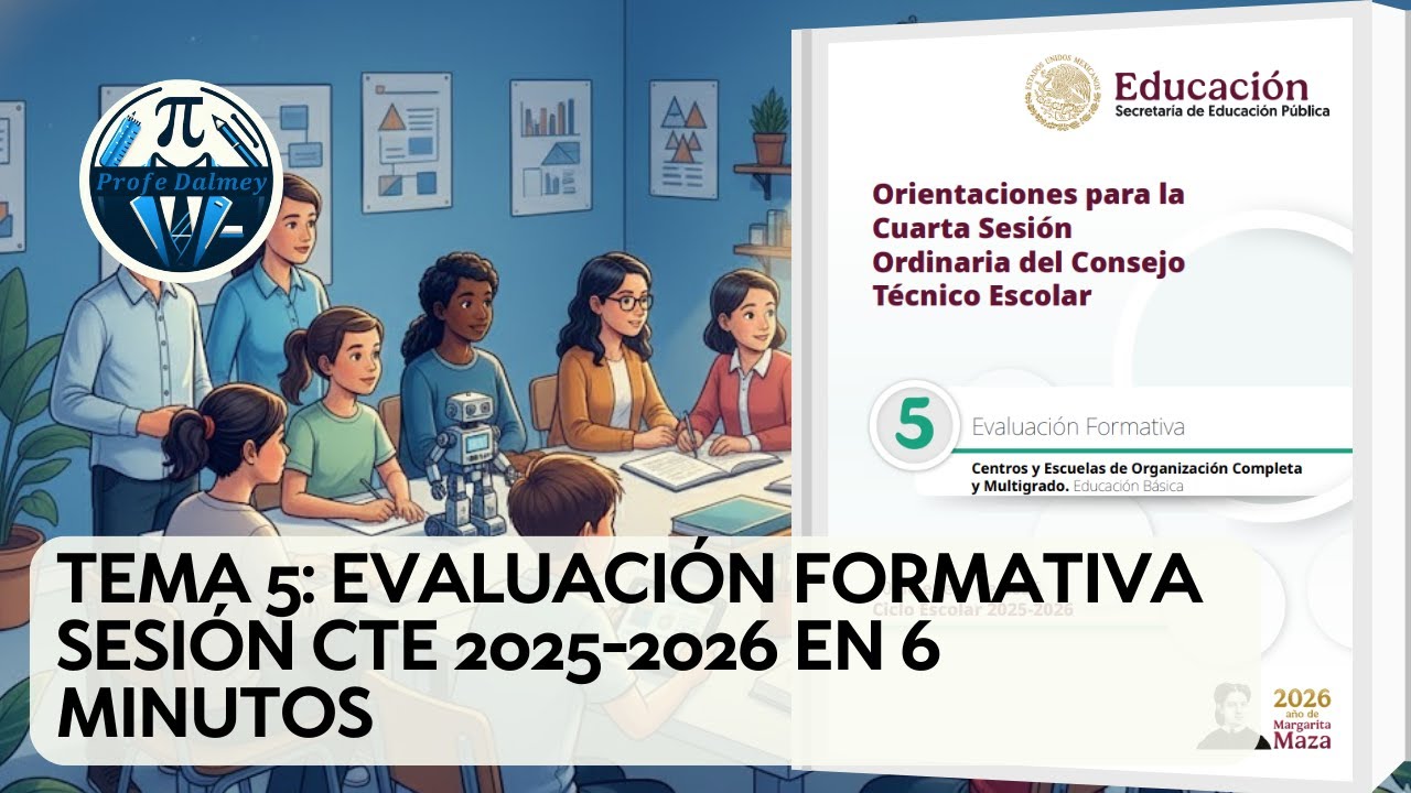 TOPIC 5: FORMATIVE ASSESSMENT CTE SESSION 2025-2026 IN 6 MINUTES | PROFESSOR DALMEY