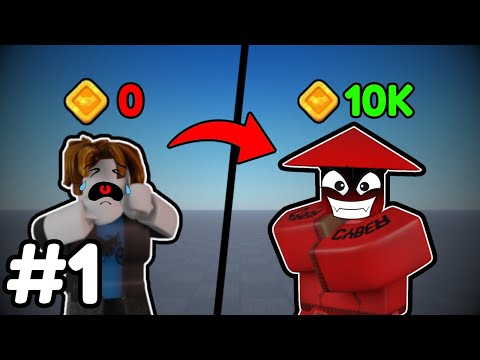 0 TO 10K TOKENS IN BLADE BALL TRADING