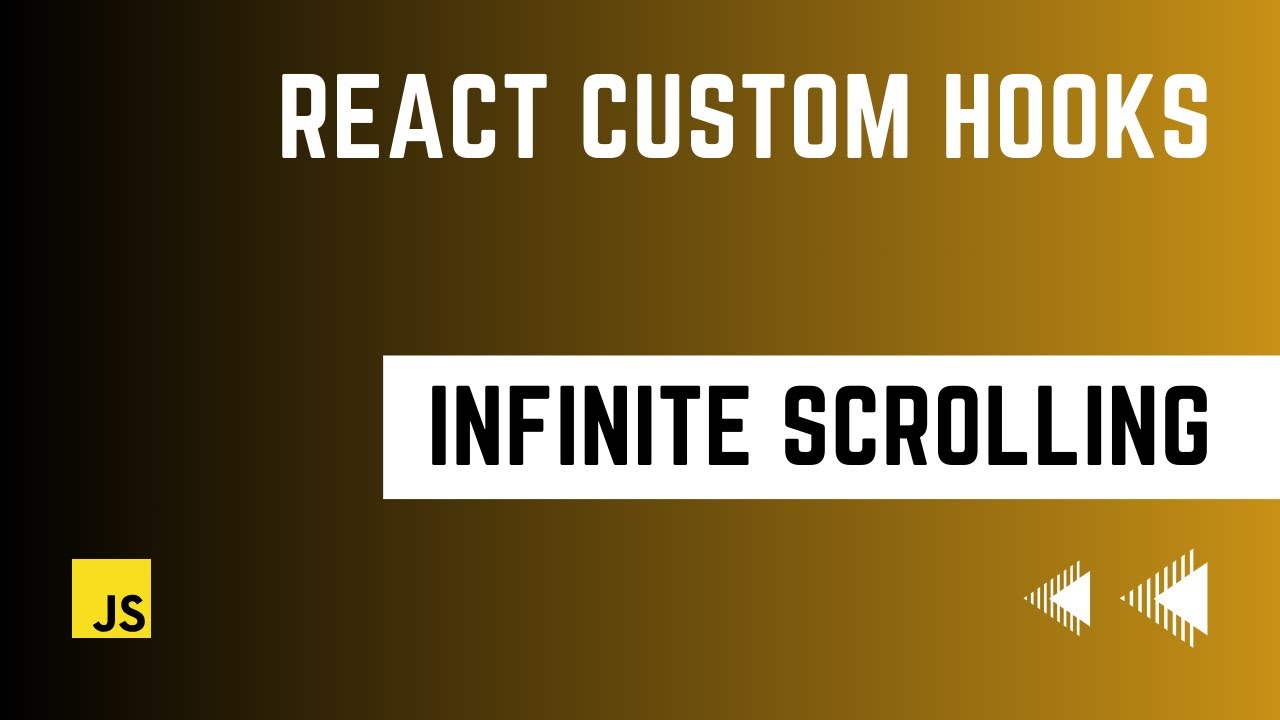 Infinite Scrolling in React - Custom Hook Tutorial