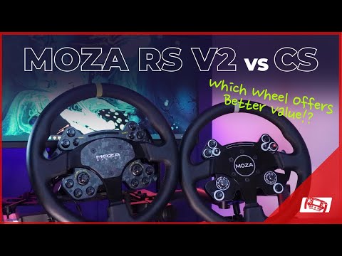 MOZA Racing RS V2 vs CS Wheel - Which Wheel Is Right For You?