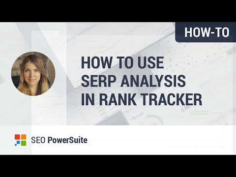SERP Analysis Tool in Rank Tracker