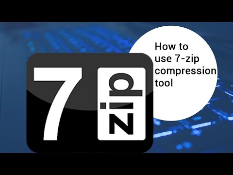 How to use 7-zip compression tool | video tutorial by TechyV