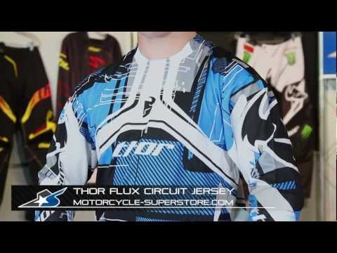 Thor Motocross Flux Circuit Jersey from Motorcycle-Superstore.com