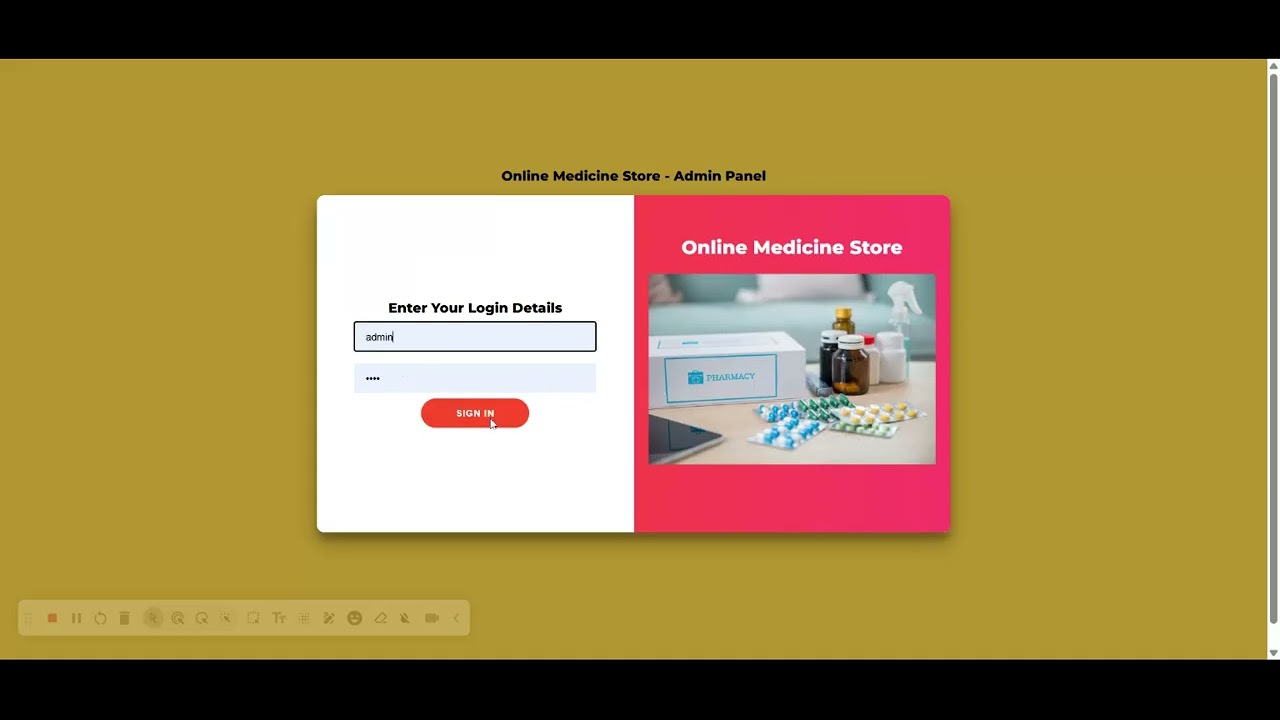 Online Pharmacy Shop - Python Django Project Source Code