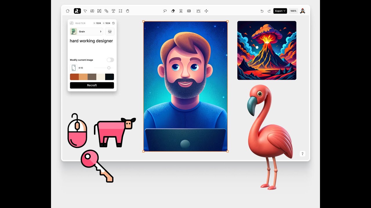 Recraft: AI Image Generator - Free AI Image & Vector Generator For Designers, Illustrator - Recraft