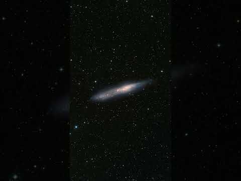 The Large Magellanic Cloud NGC 55 in Visualization from MPGESO Telescope in La Silla Observatory